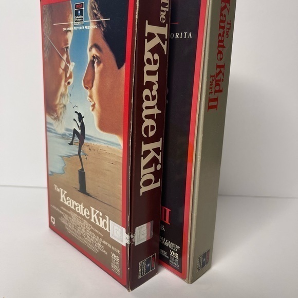 Media | The Karate Kid Vhs Closed Captioned Vhtf Side Release Part 1 2 ...